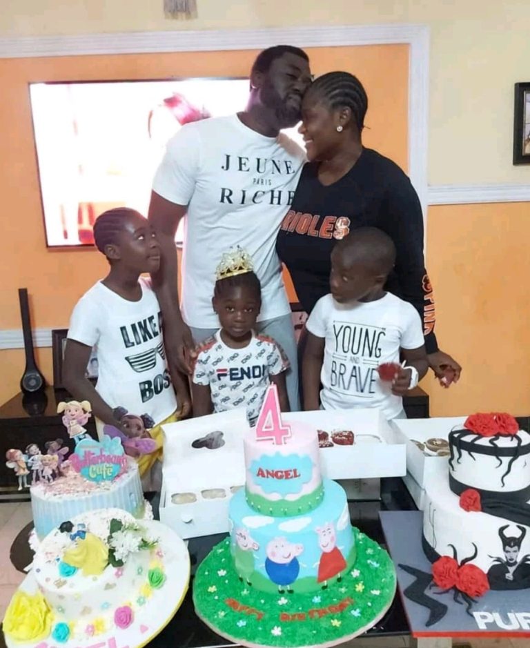 Mercy Johnson celebrates daughter, Angel as she turns 4 (Photos)