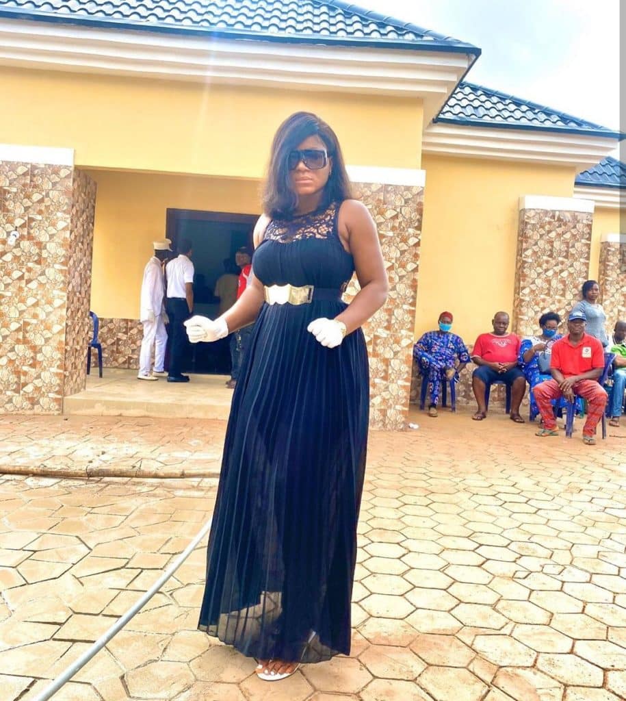 Photos/Video From Destiny Etiko's Father's Burial