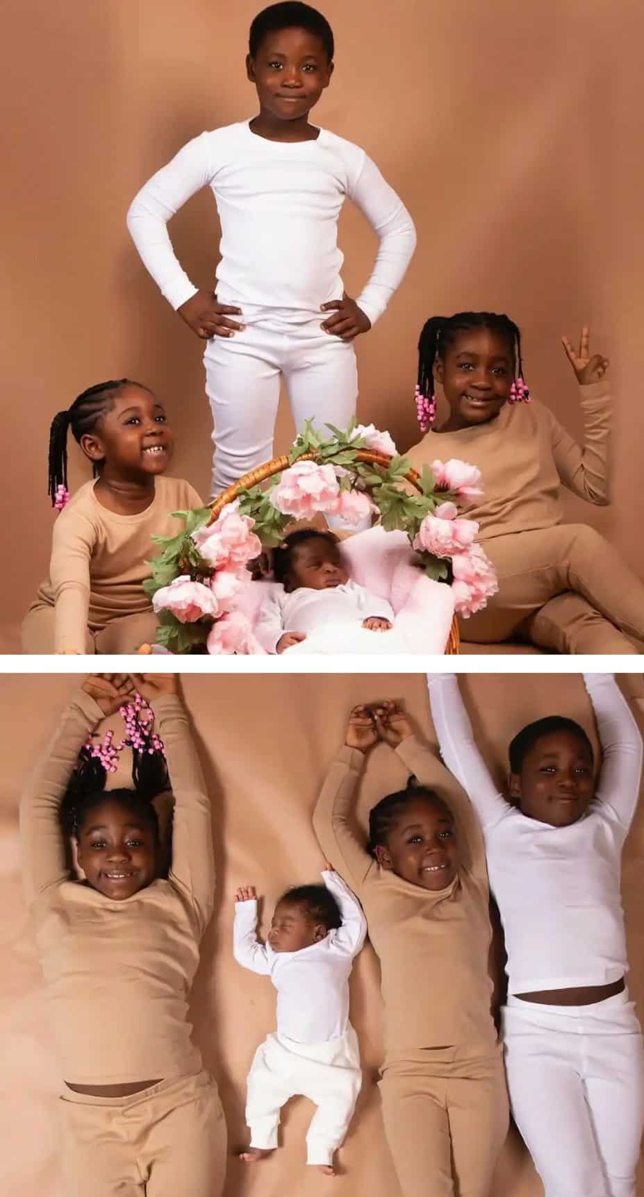 The Full Squad – Mercy Johnson shares adorable photos of her kids The Full Squad – Mercy Johnson shares adorable photos of her kids
