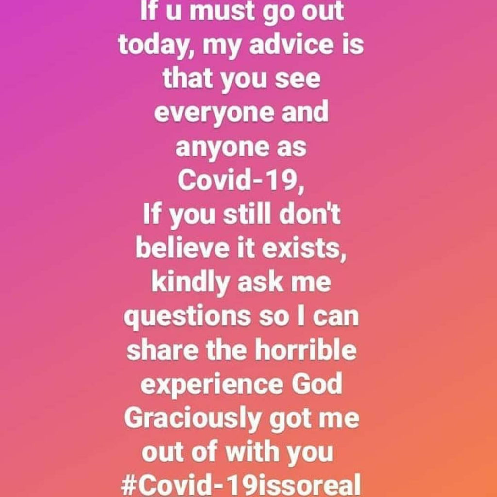 Azadus shares his experience after recovering from COVID19