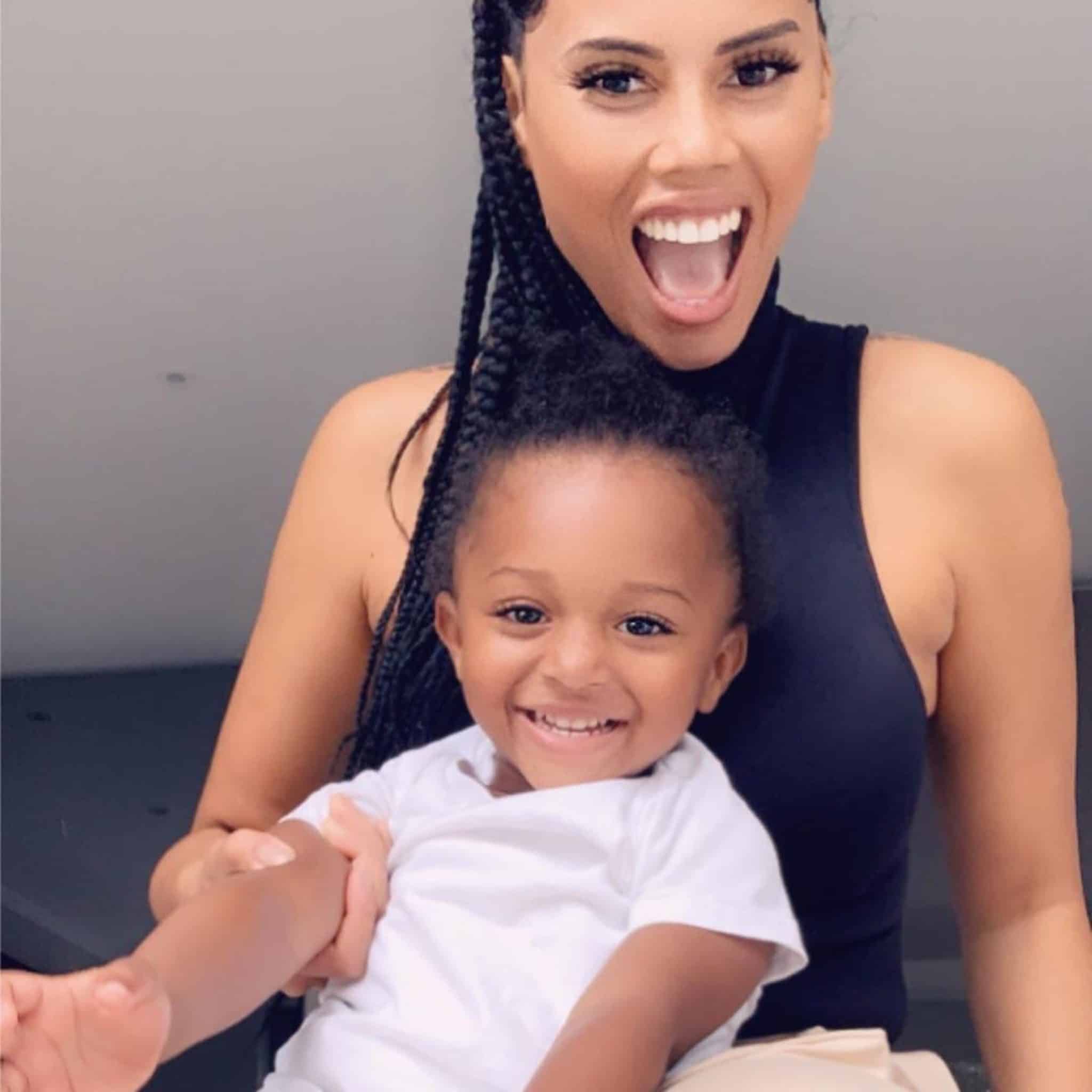 Wizkid's 3rd baby mama shares adorable new photos with Zion