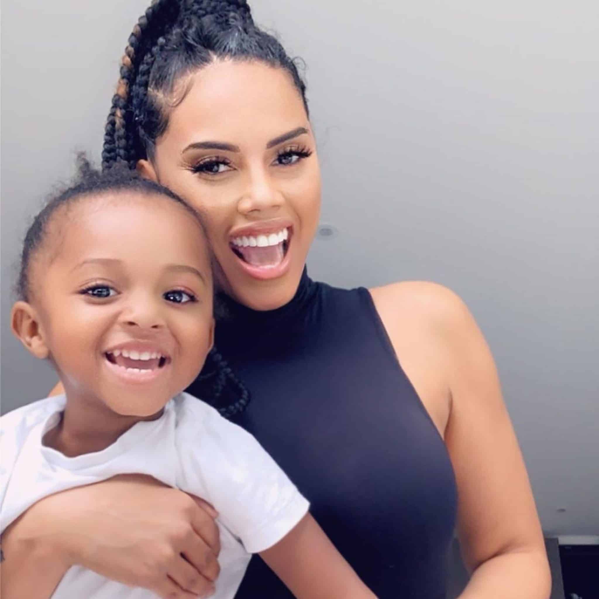 Wizkid's 3rd baby mama shares adorable new photos with Zion