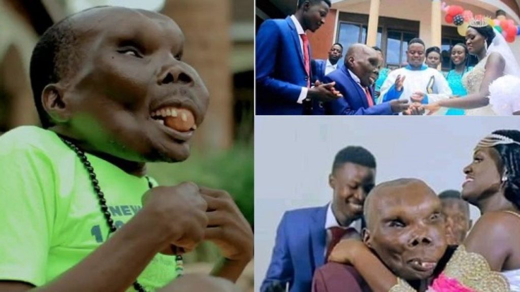 Uganda's “Ugliest man” marries third wife in grand style (Photos)