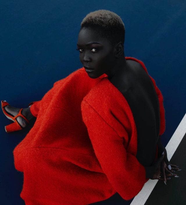 Meet "Queen Of The Dark", Nyakim Gatwech With Extremely Dark Skin Tone