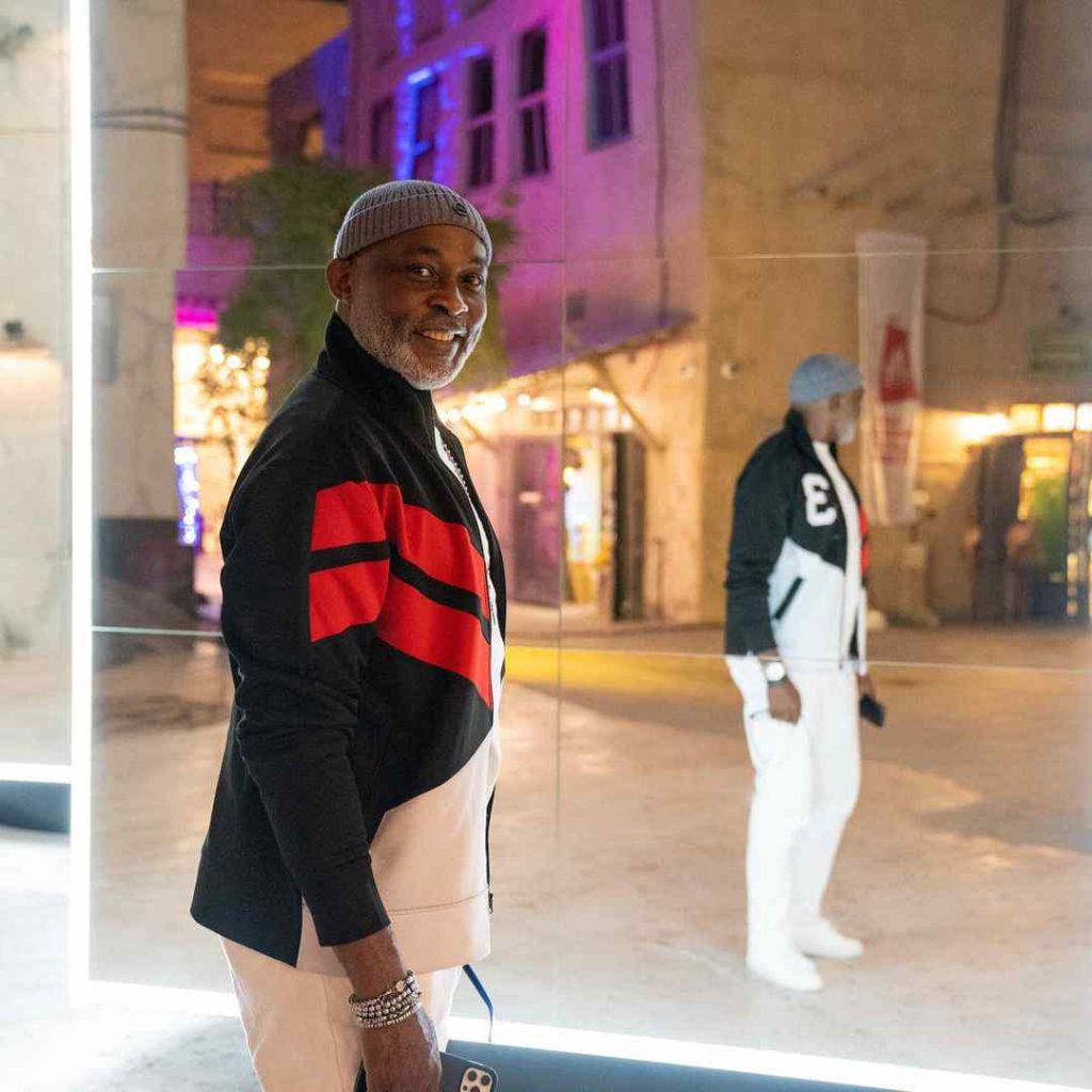 Nollywood actor RMD shows off dancing skills on a yacht in Dubai (Video)