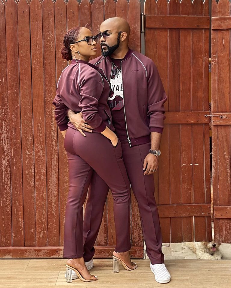 "I love you scatter" - Banky W celebrates his wife, Adesua Etomi on ...