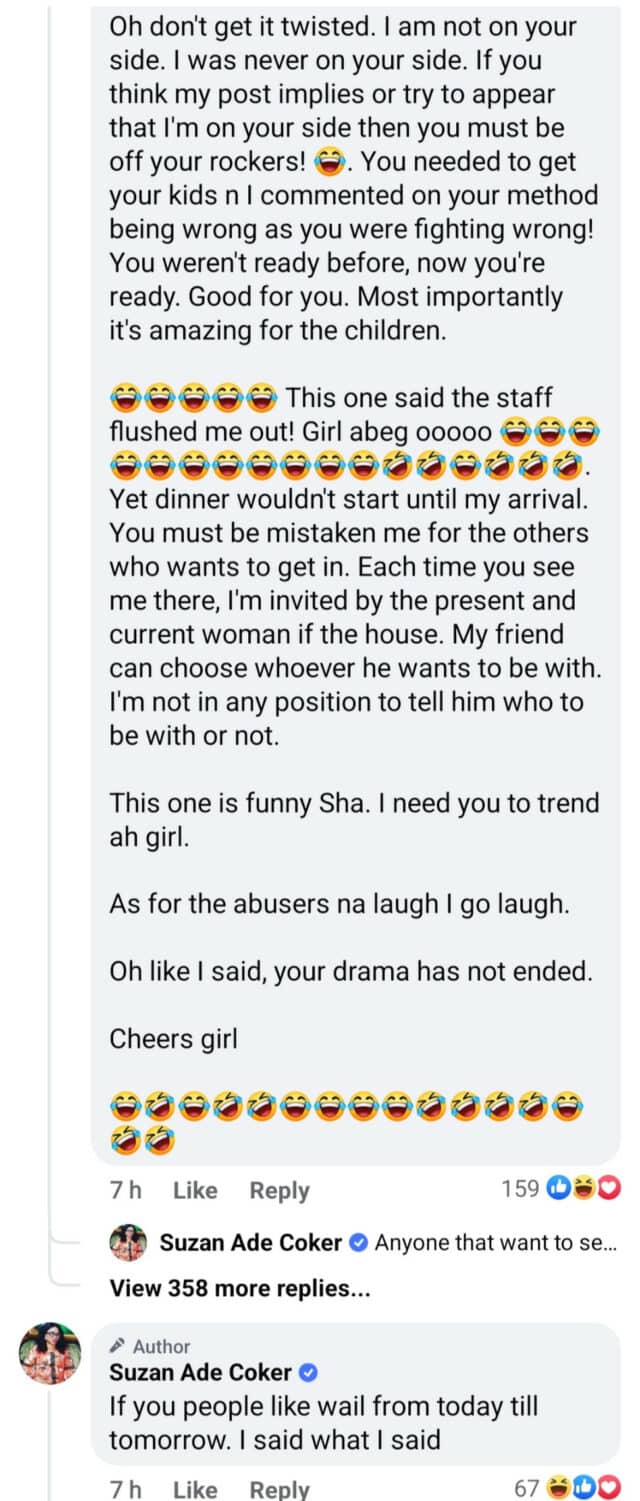 FFK's ex-wife, Precious Chikwendu clashes with Suzan Ade Coker, drags ...