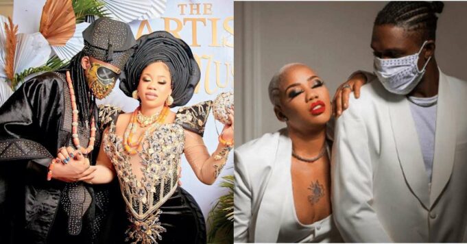 "He takes care of my soul" - Toyin Lawani gushes over hubby, Segun Wealth