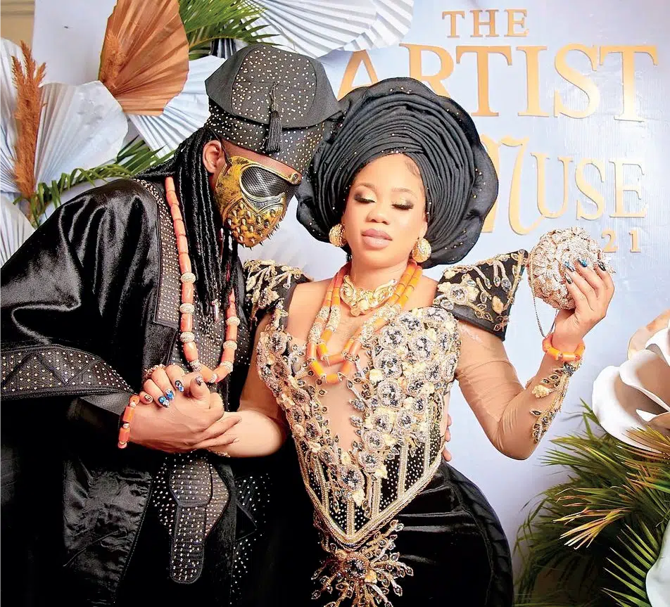 "He takes care of my soul" - Toyin Lawani gushes over hubby, Segun Wealth