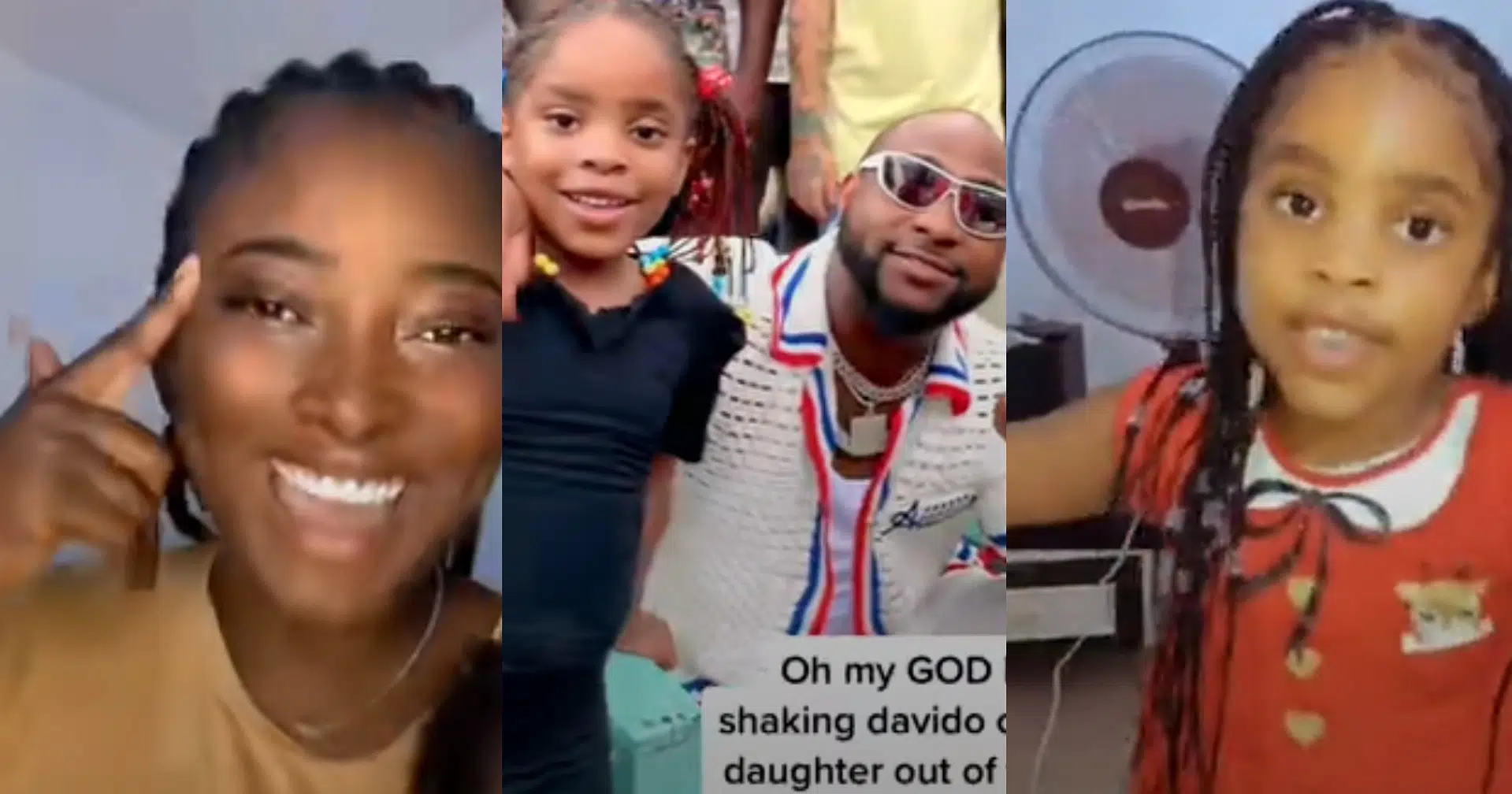 Davido beckons little girl at the beach for a picture (Video)