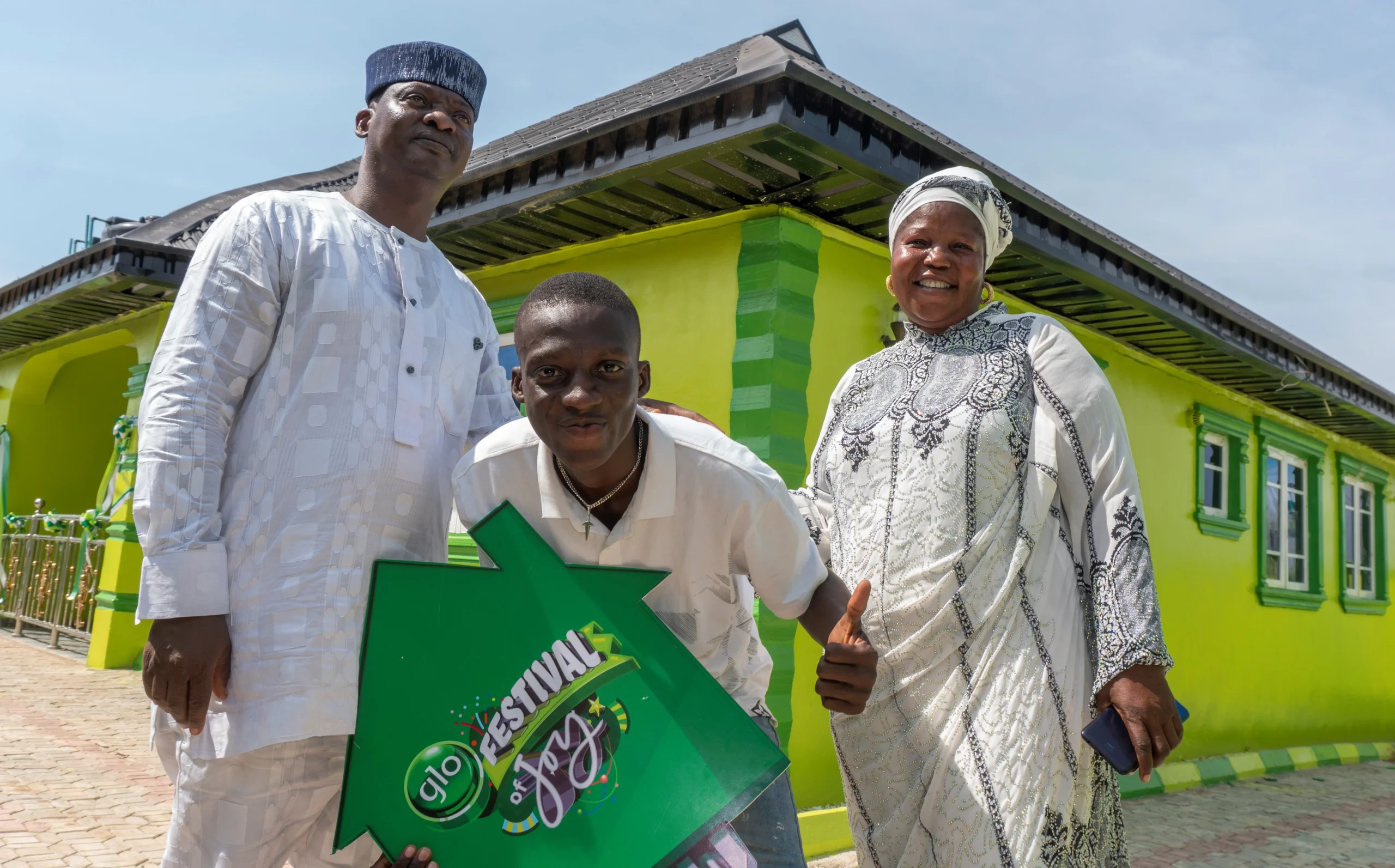 Glo Festival of Joy Promo Turns Ibadan Teenager into House Owner