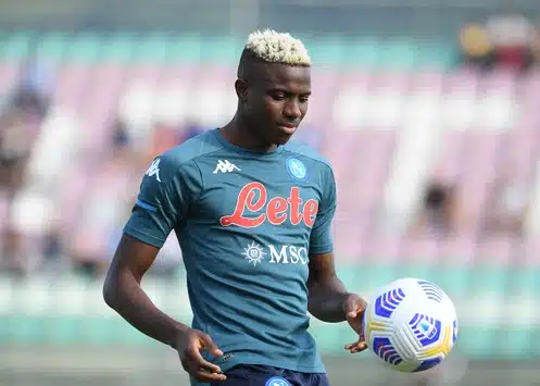 Victor Osimhen wins ’emerging player of the year’ award at 2022 Globe ...