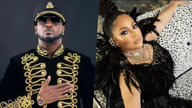 "This one don go cheat again" — Reactions as Peter Okoye pleads to ...