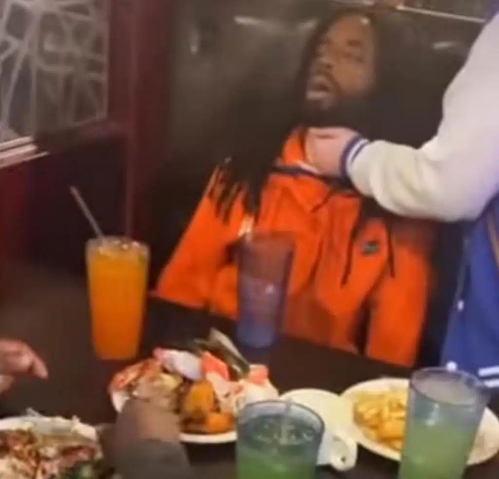 Scary moment man almost choked to death at dinner