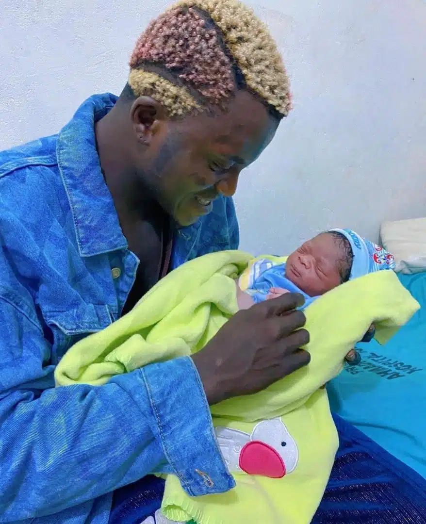 Portable’s first wife reacts as baby mama welcomes singer’s fourth child