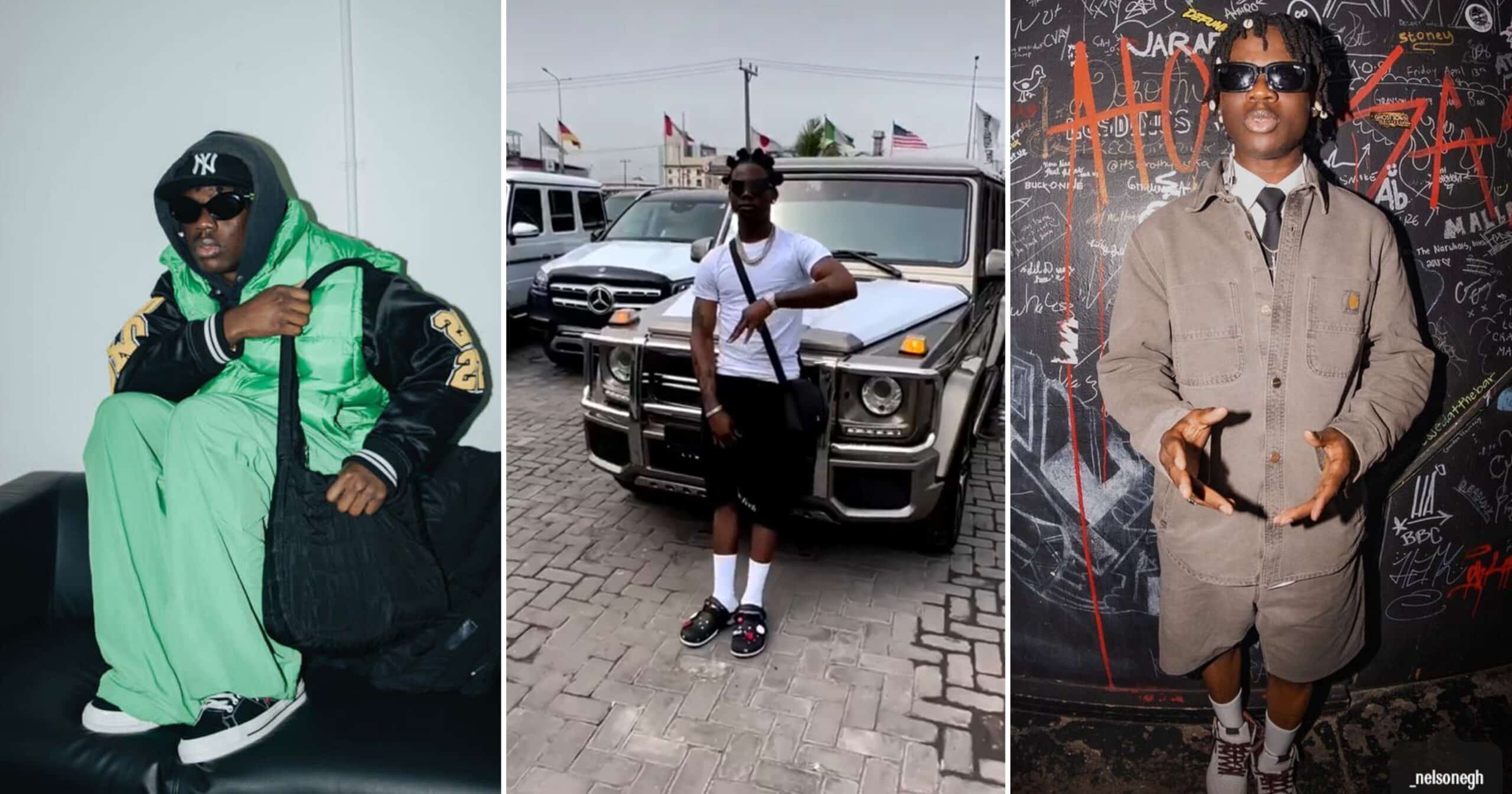 Rema acquires brand new G-Wagon worth millions of naira at 22