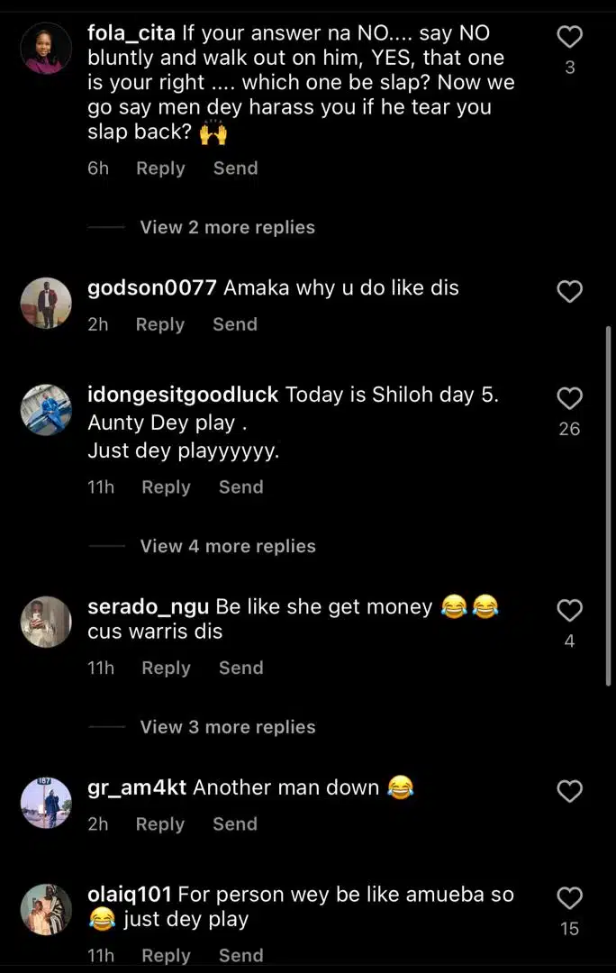 "Today is Shiloh day 5" — Reactions as lady ridicules boyfriend's ...