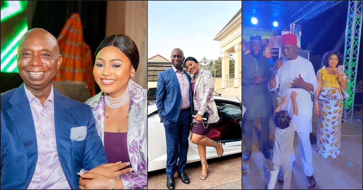 "I'm happy to be your husband" — Ned Nwoko gushes as Regina Daniels ...