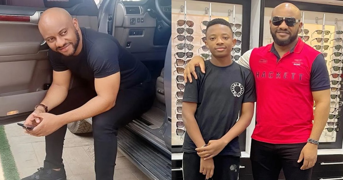 "It gave me the best feelings ever" – Yul Edochie shares what son did ...