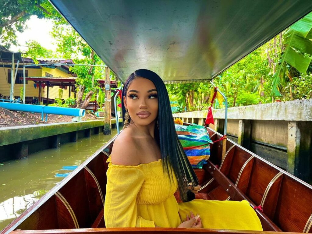 US Influencer, Juice Gyal claims to be the new girlfriend of Burna Boy