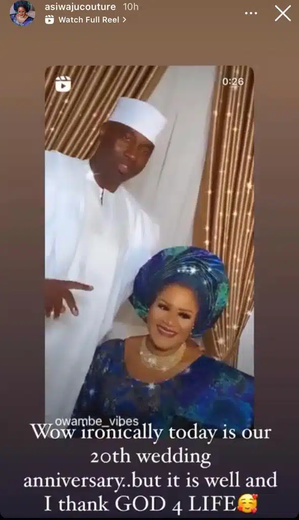 Mercy Aigbe and husband vacations in Maldives, first wife reacts