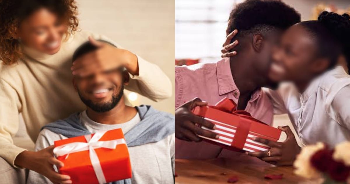 Lady claims it's emasculating to give men gift for valentine's