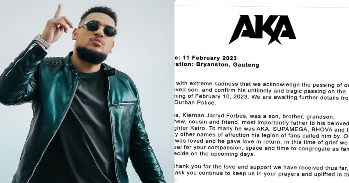 AkA's family releases statement confirming his tragic demise