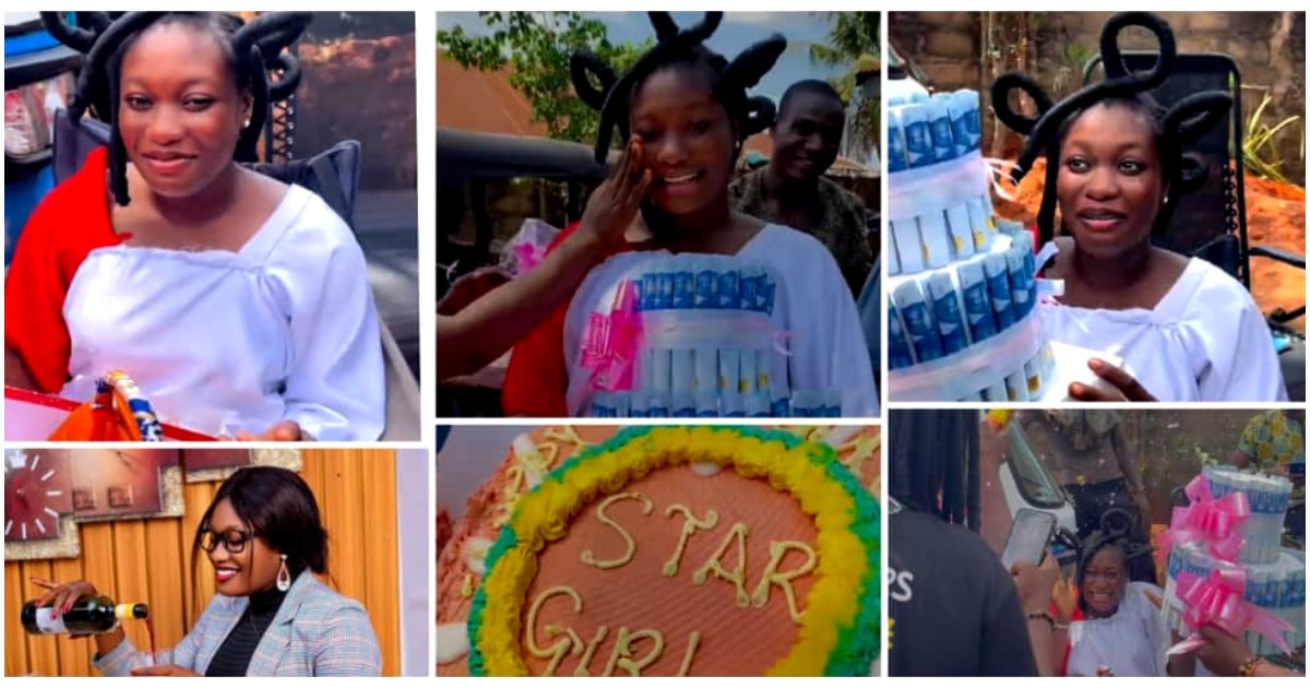 First time receiving a surprise - Sharon Ifedi says as she celebrates ...