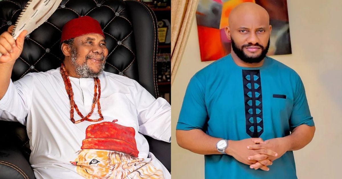 "The lion of Africa" – Yul Edochie rains encomium on father, Pete ...