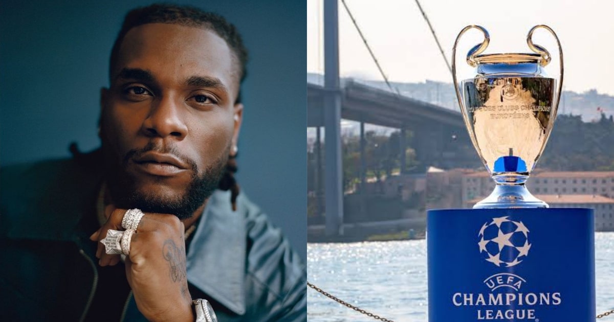Burna Boy to perform at Champions League final in Istanbul