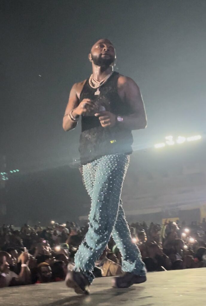 Timeless Concert: Davido makes fans scream with grand entrance