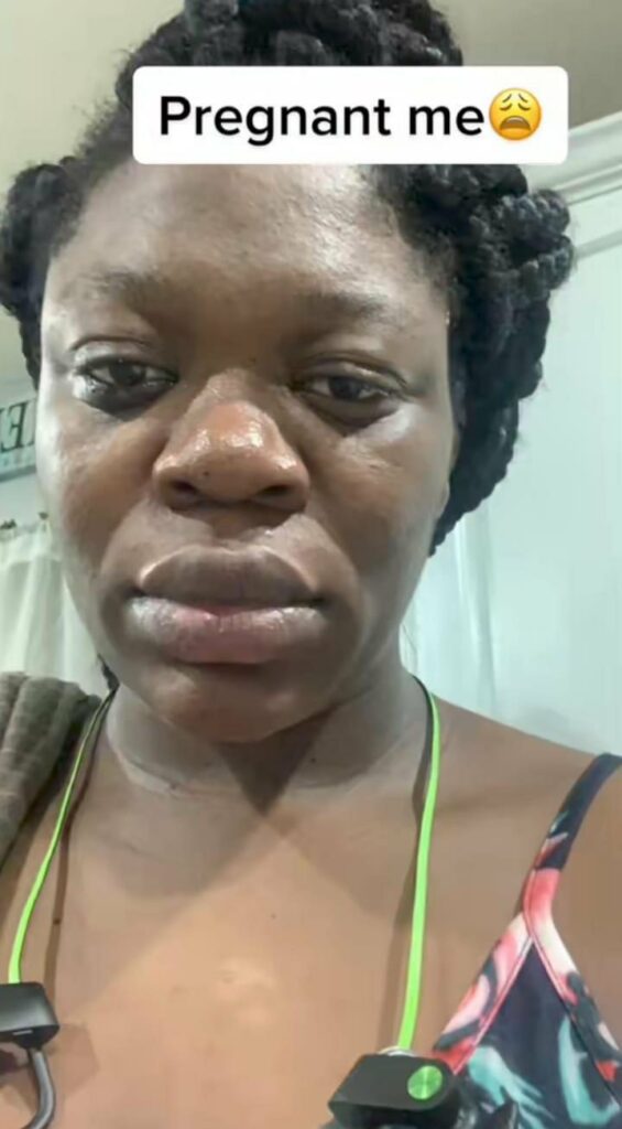 Pregnant woman shares epic transformation photos (Photos)