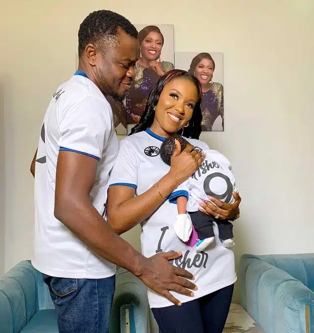 Abiola Adebayo over the moon as she marks second wedding anniversary