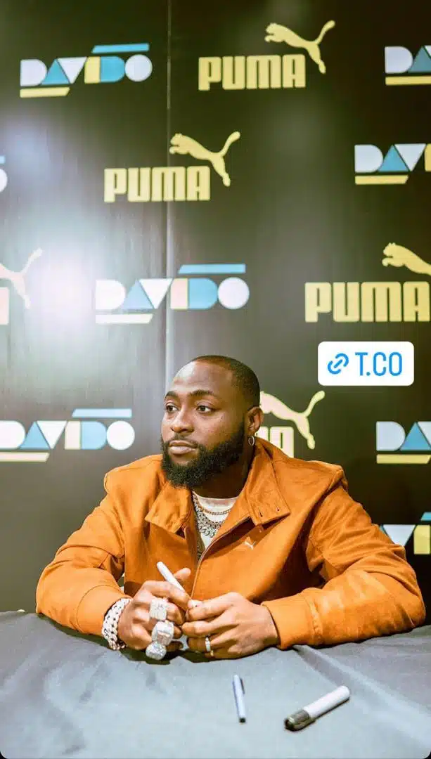 Davido unveils fashion line with Puma (Video)