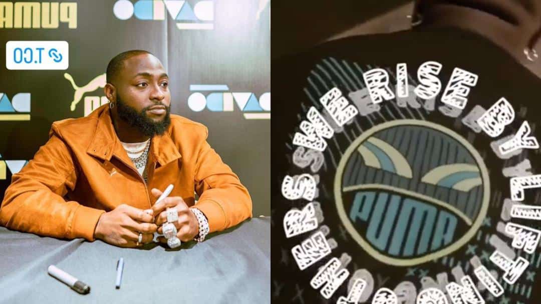 Davido unveils fashion line with Puma (Video)