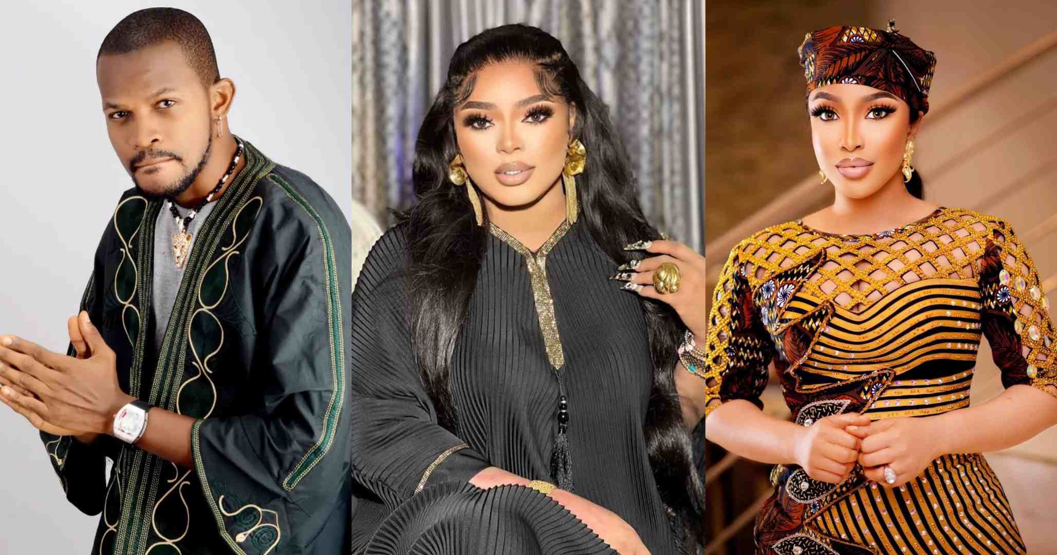 Uche Maduagwu berates Bobrisky after he revealed he misses Tonto Dikeh