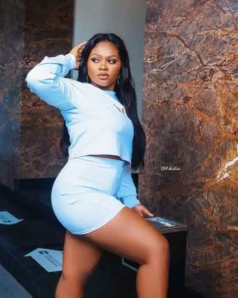 Tega replies fan who asked if she is still married to her husband