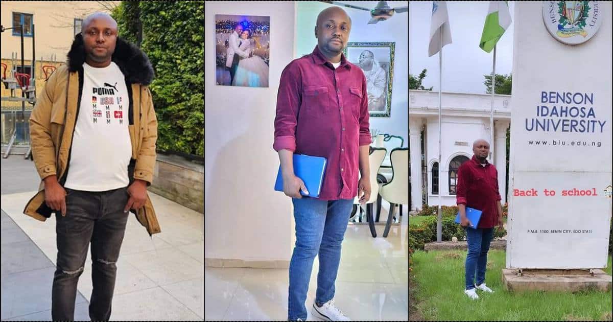 Davido's aide, Isreal DMW returns to school