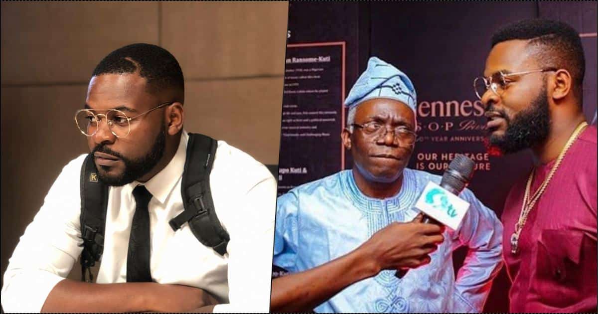 Falana speaks on son, Falz 'embarrassing the government'