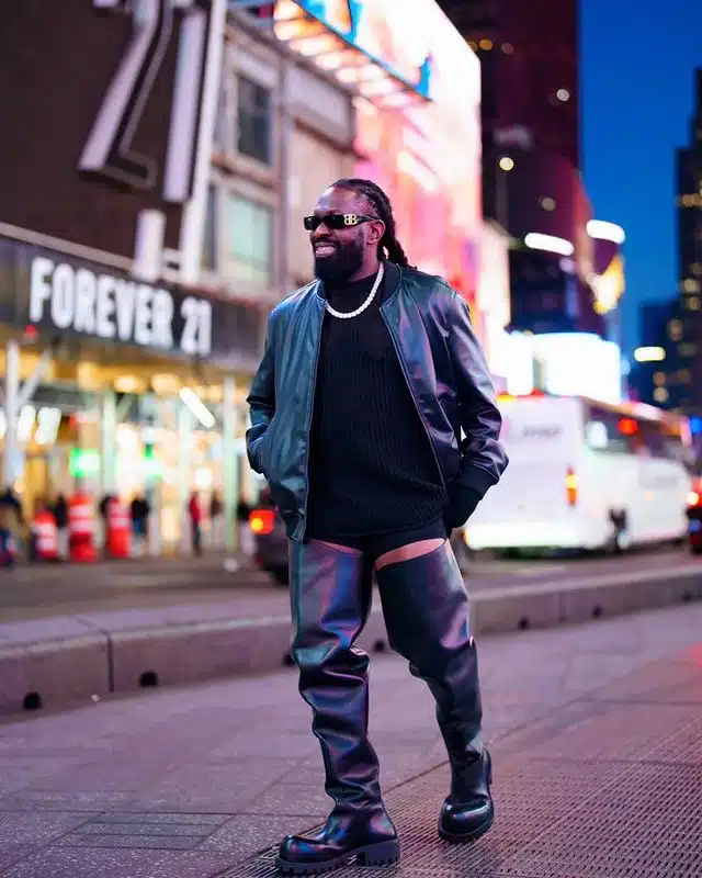 PICS: Veteran Singer, Timaya Questioned Over Choice Of Outfit As He ...