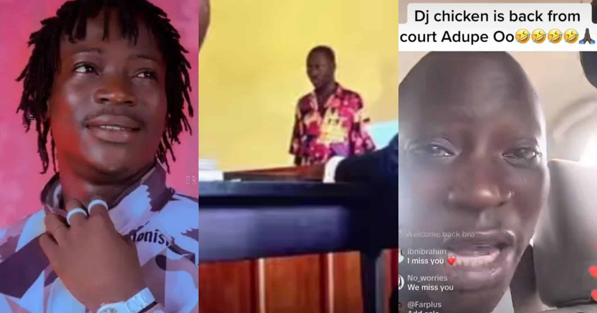 "I'm just coming from court, they tried to lock me up" – DJ Chicken ...
