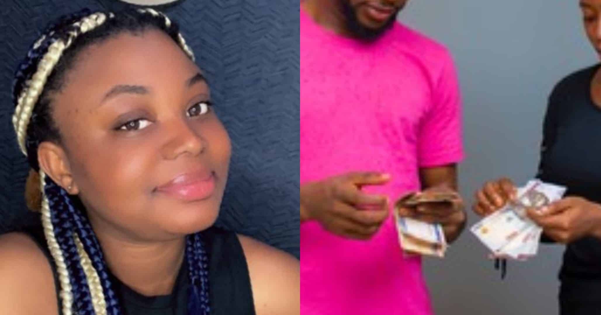 "He really loves me" – Lady gushes as boyfriend who earns N40K borrows ...