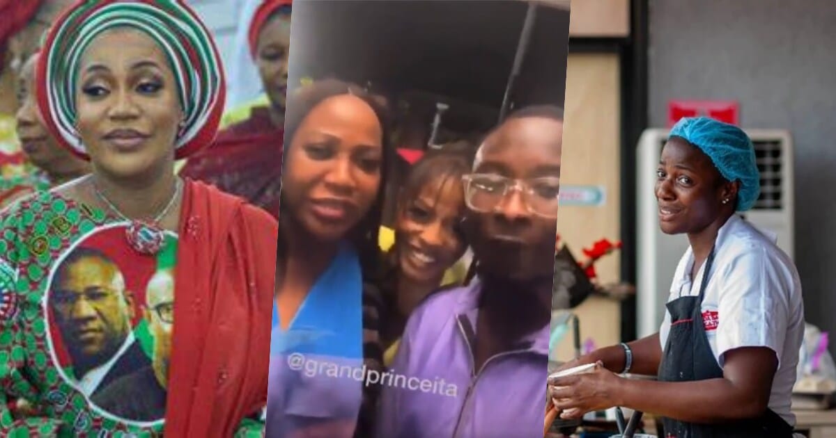 Peter Obi's wife, Margaret visits Hilda Baci