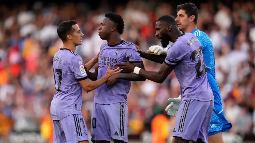 Vinicius Junior's red card overturned after racial abuse