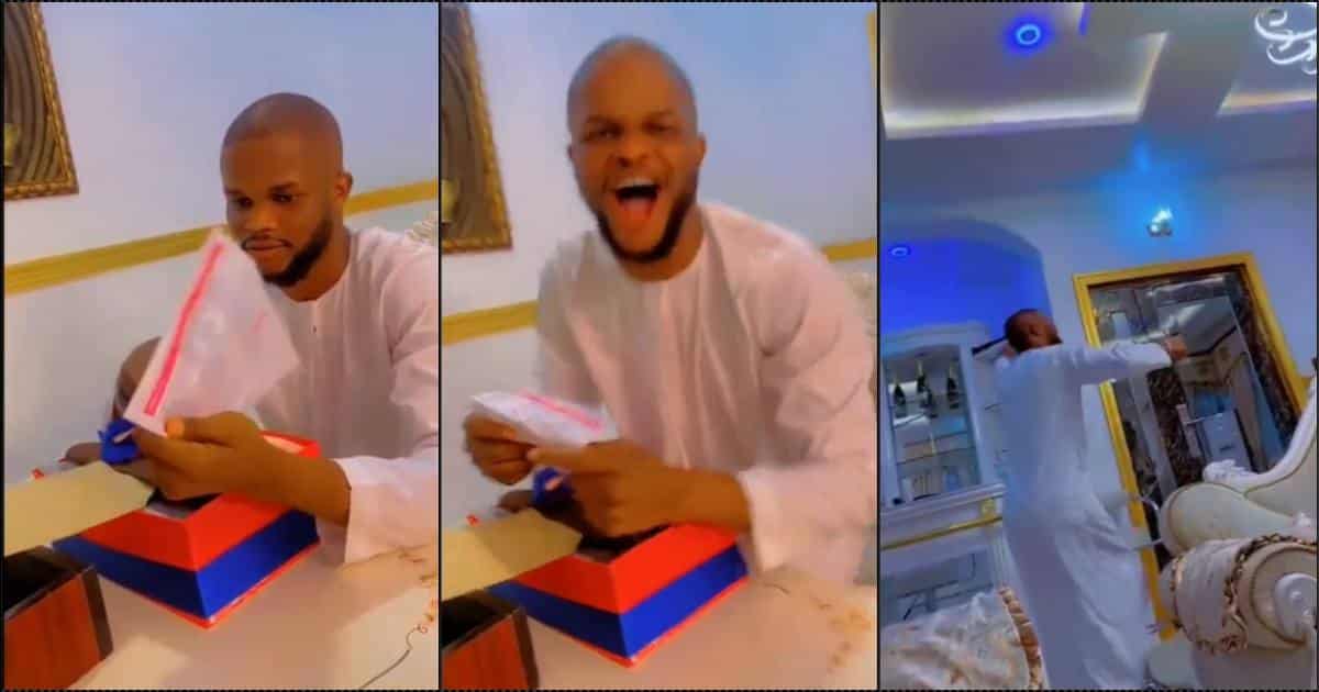 Adorable Moment Wife Breaks News Of Pregnancy To Husband On His