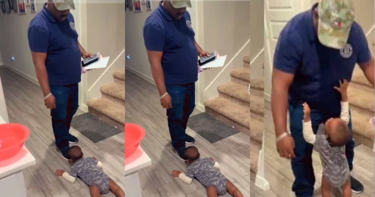 "Cultural respect in action" - Little boy's prostration to an elder ...