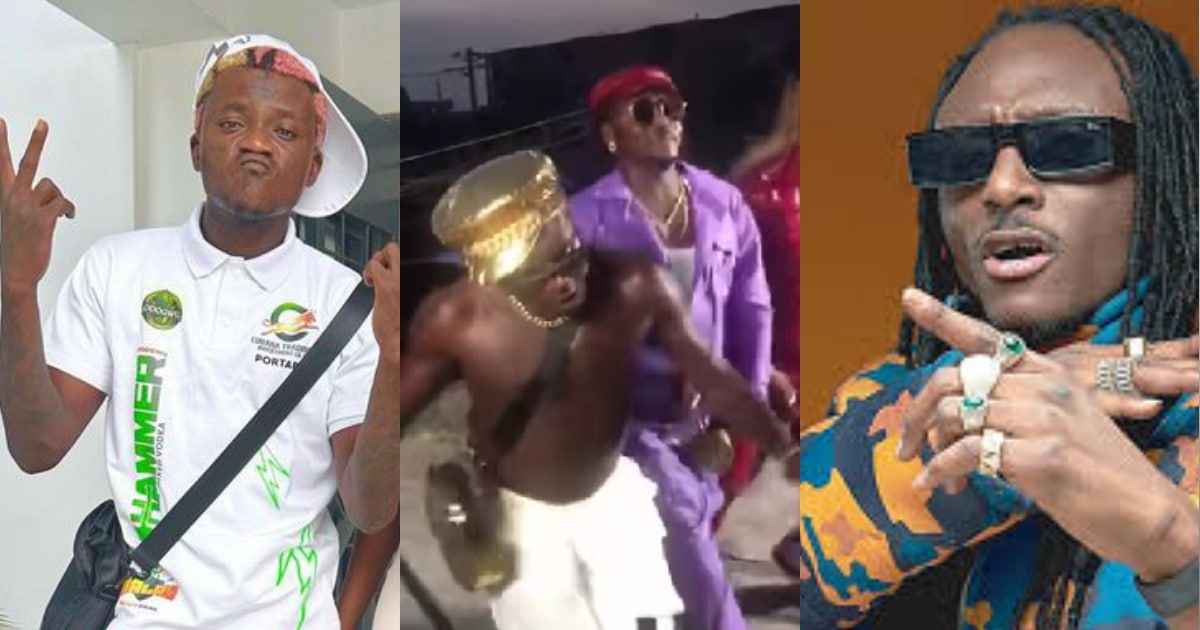 "Behind-the-scenes" - Terry G and Portable’s music video shoot goes viral
