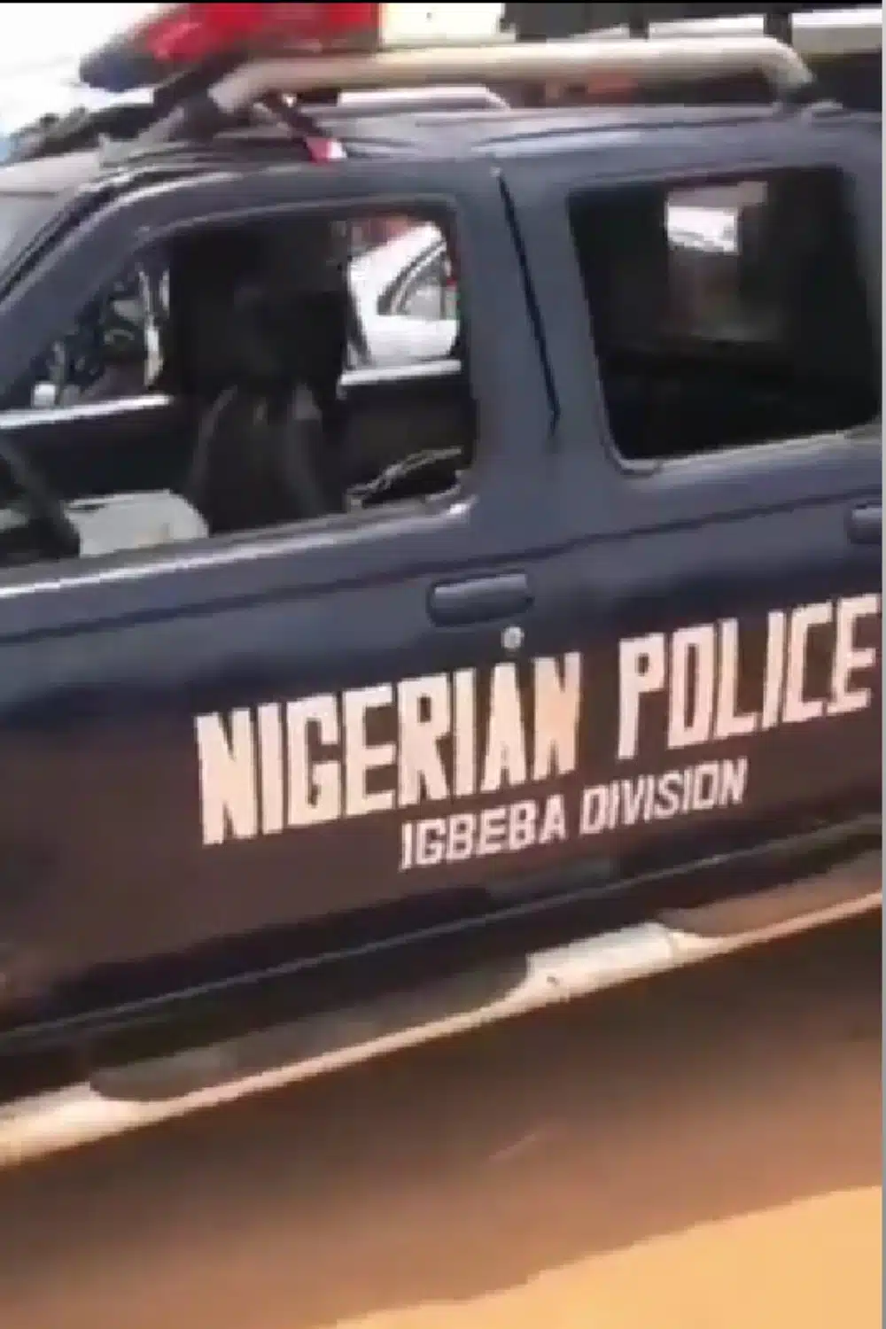 Police van mistakenly crushes customer's car in a car chase (video)