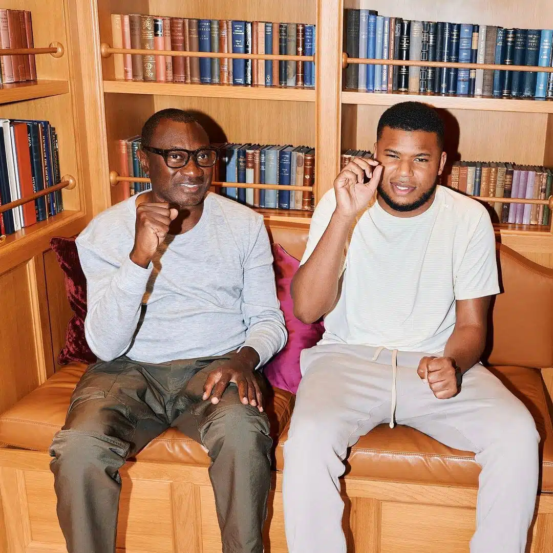 Femi Otedola celebrates only son as he marks birthday