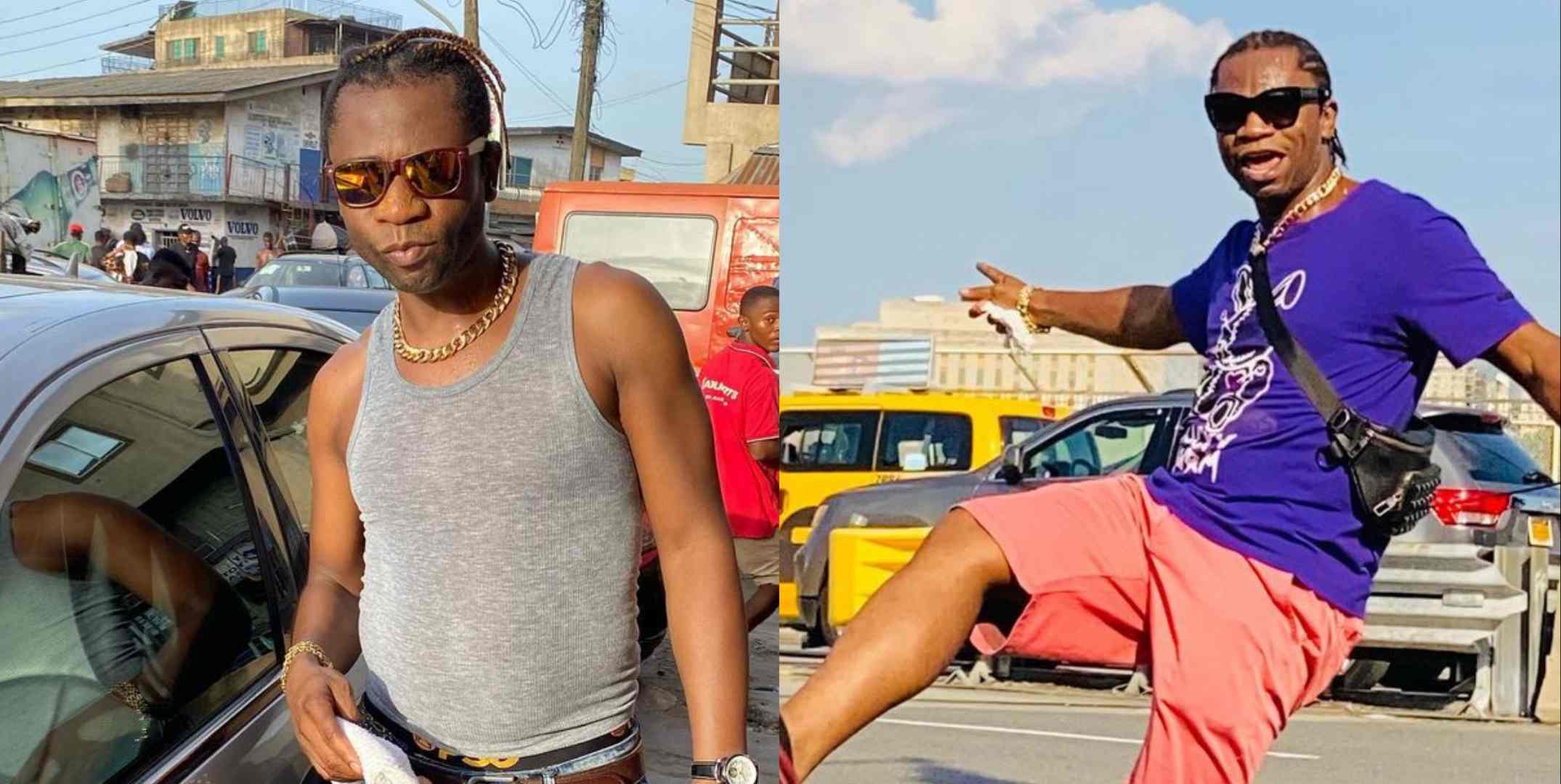 "You must pay before taking pictures with me" – Speed Darlington